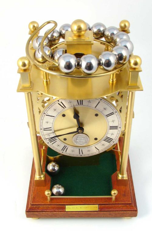 Harding & Bazeley Spherical Weight Clock - Carlton Clocks