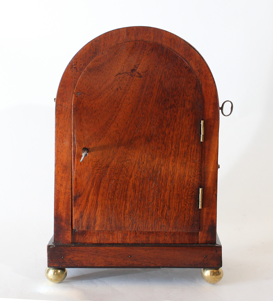 Timepiece Mahogany Mantel Clock by Barwise & Sons - Carlton Clocks