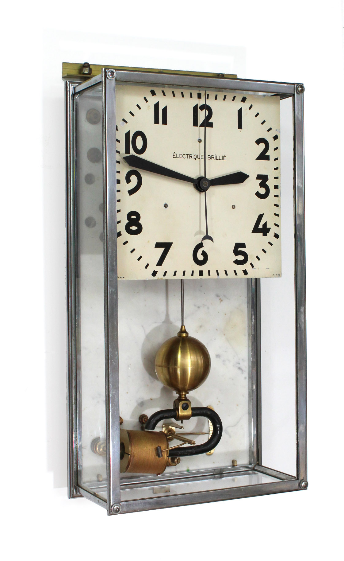 Brillié electromagnetic antique Electric Clock - Carlton Clocks