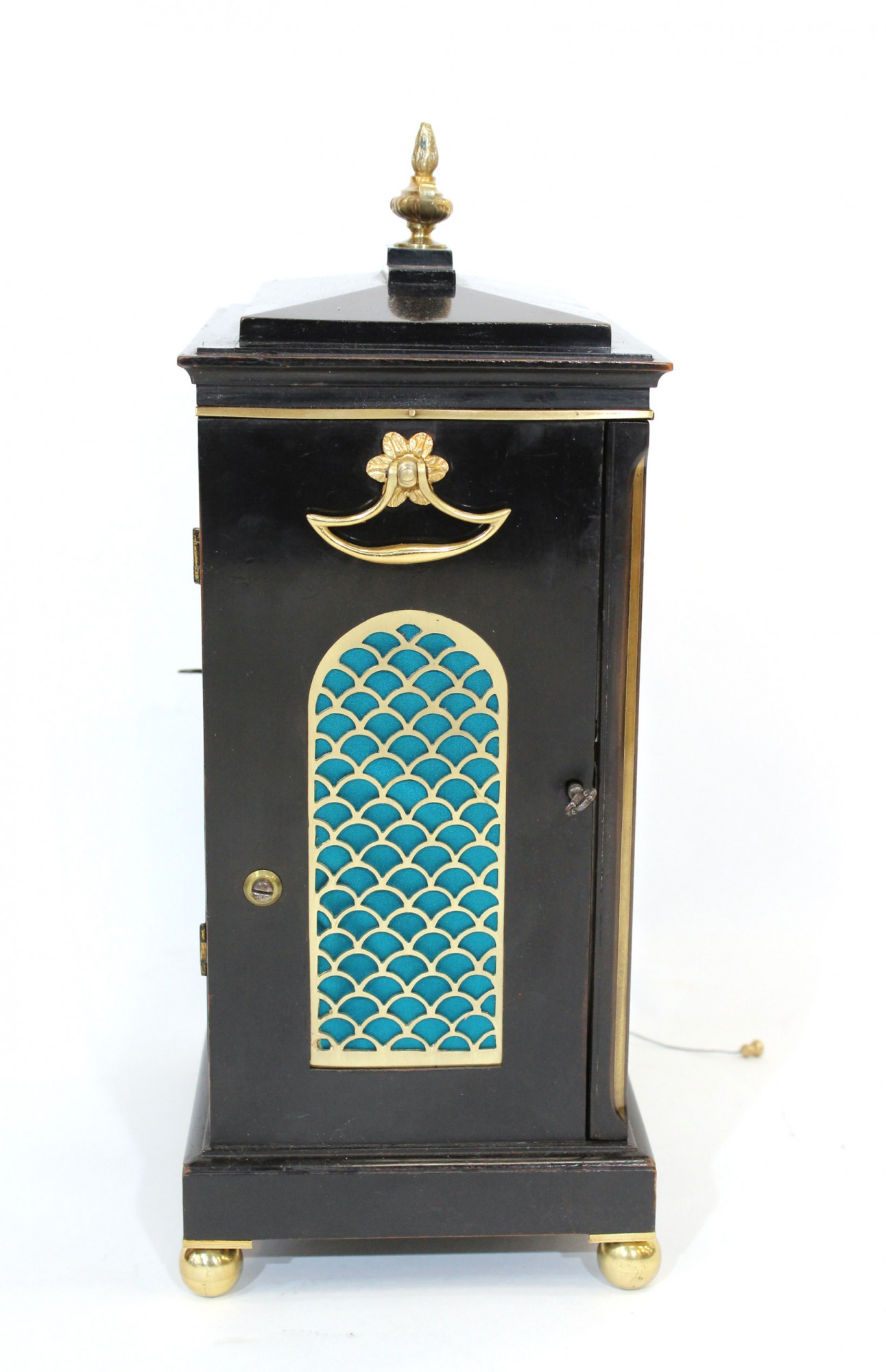 Fusee striking ebonised bracket clock, James Reynolds, London - Carlton ...