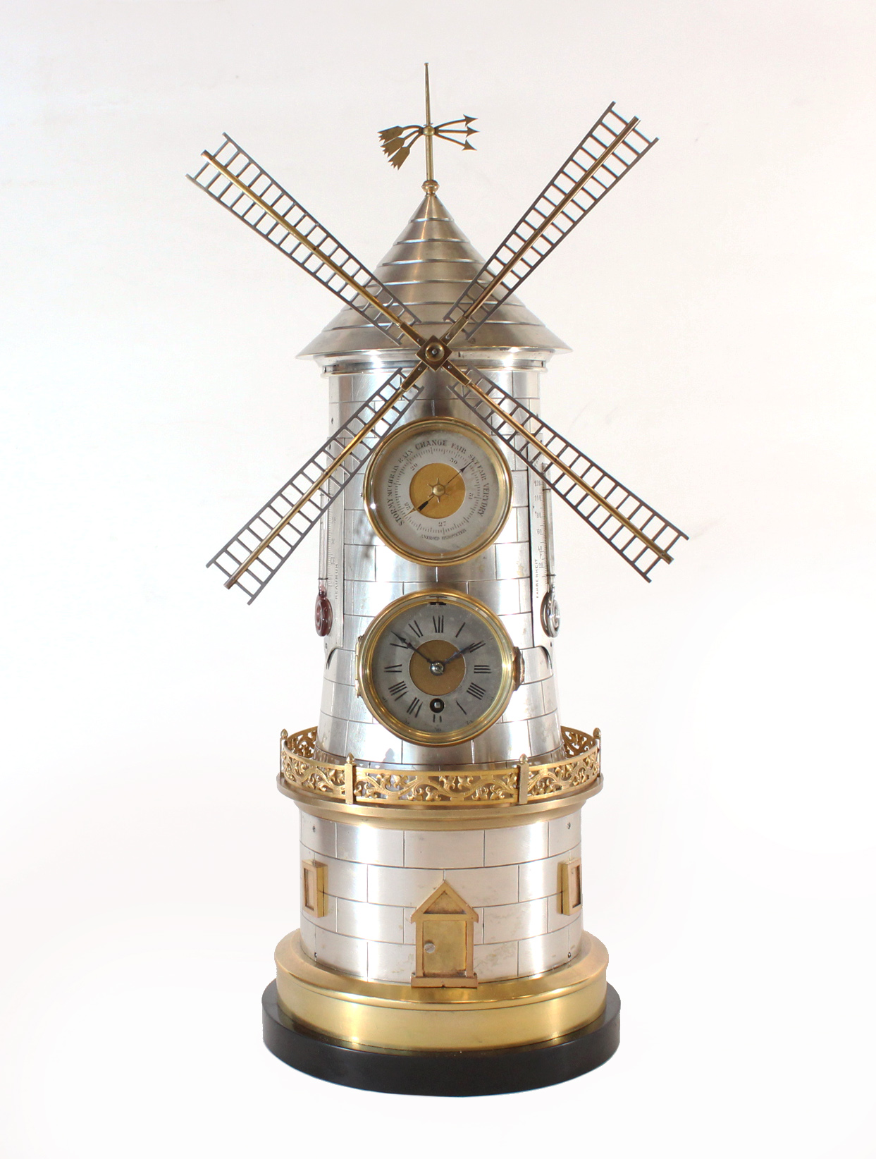 Guilmet Lighthouse Clock with automaton - Carlton Clocks