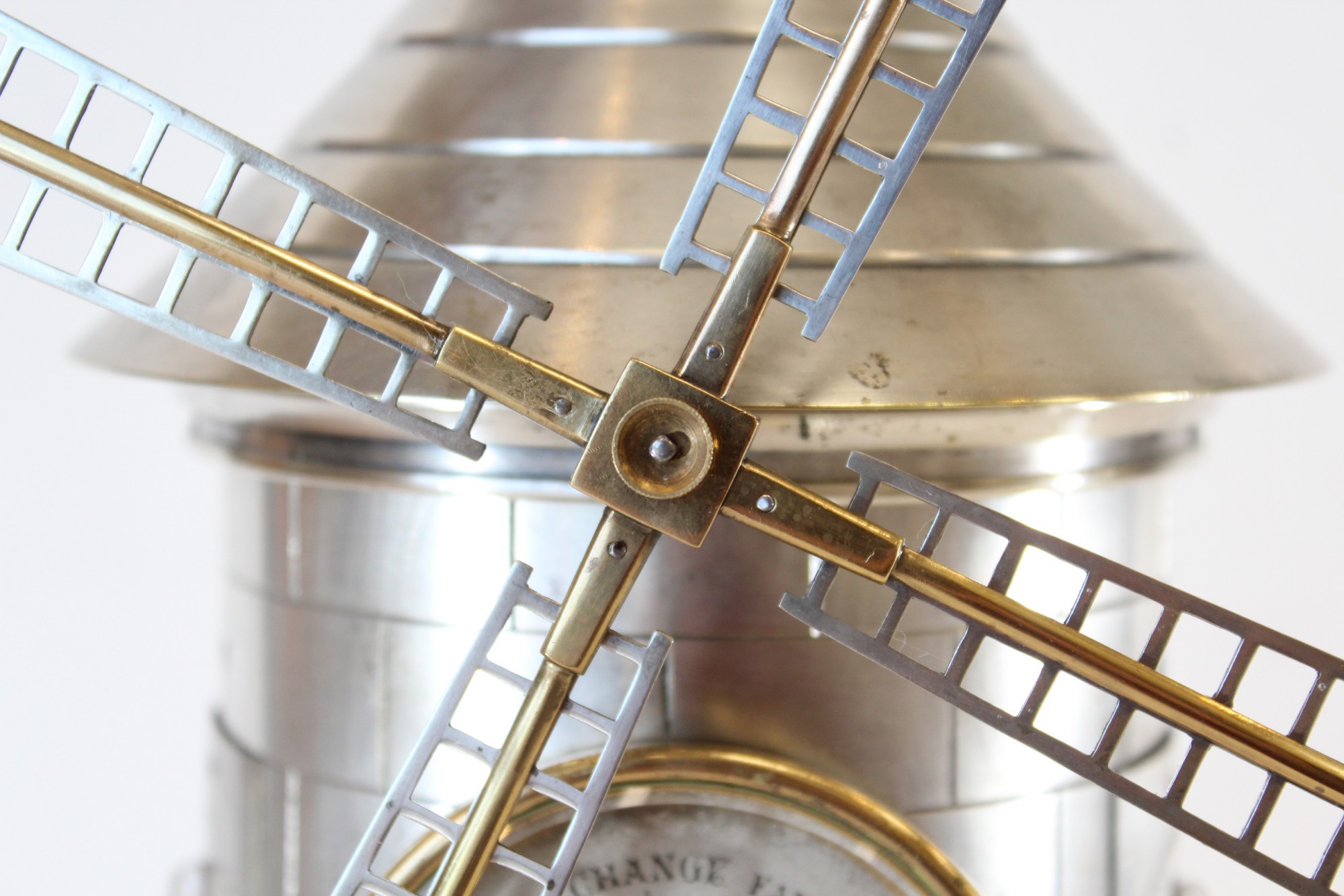 Automaton windmill clock by Guilmet - Carlton Clocks