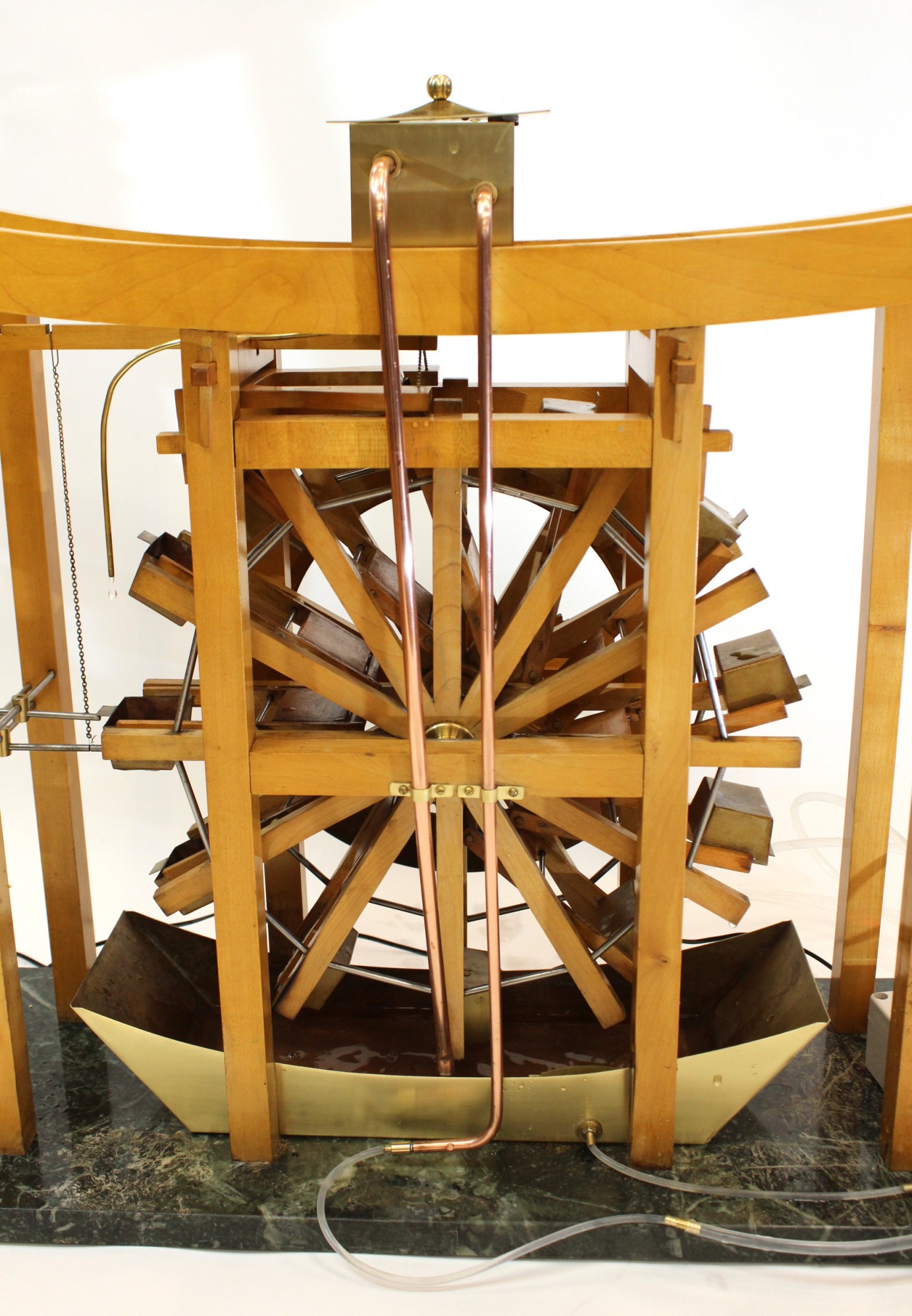 Japanese waterwheel clock, or Clepsydra - Carlton Clocks