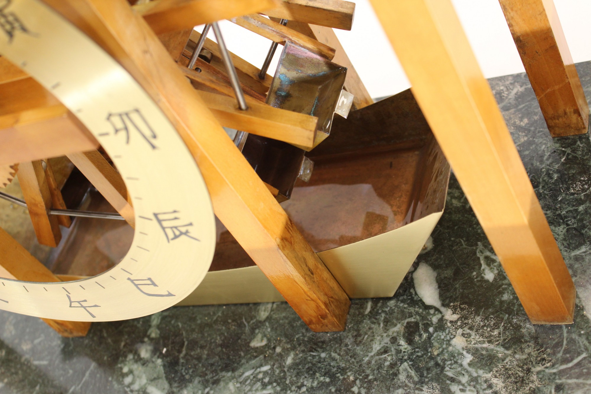 Japanese waterwheel clock, or Clepsydra - Carlton Clocks