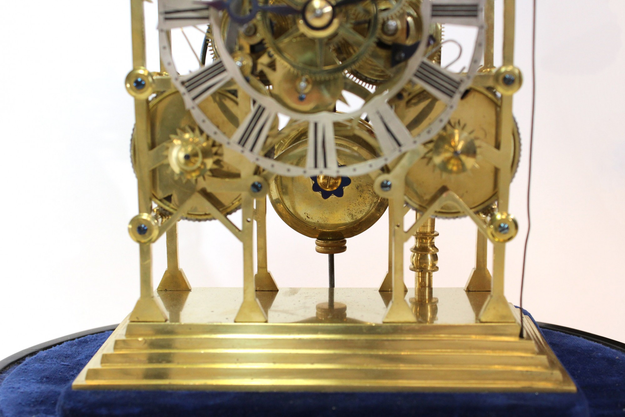 Lichfield Cathedral Skeleton Clock by Smiths, Clerkenwell - Carlton Clocks