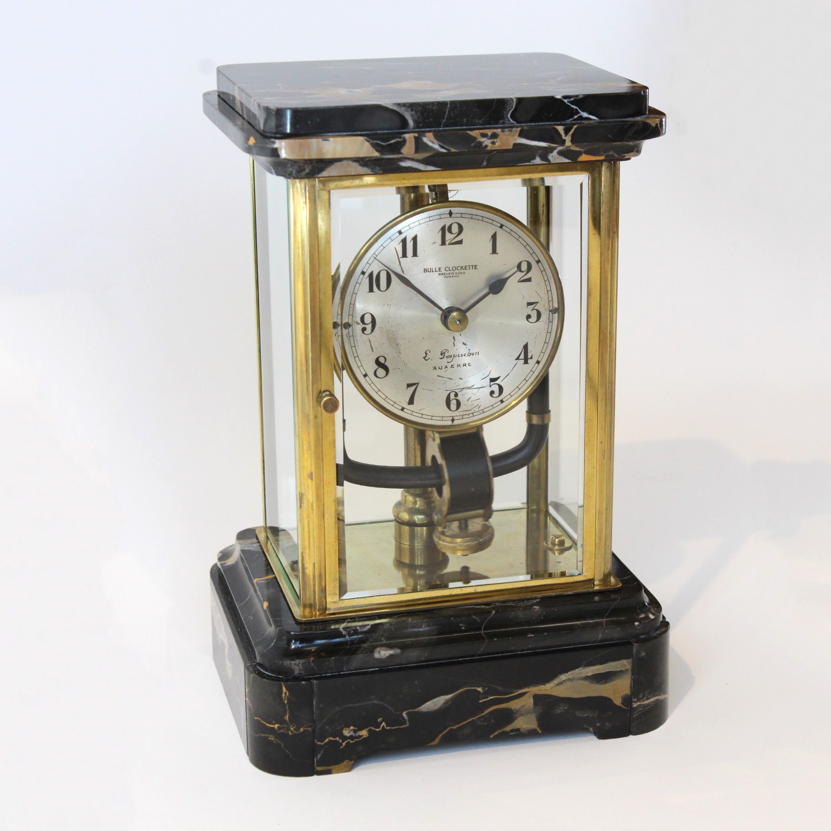 Bulle Four-Glass Electromagnetic Clock - Carlton Clocks