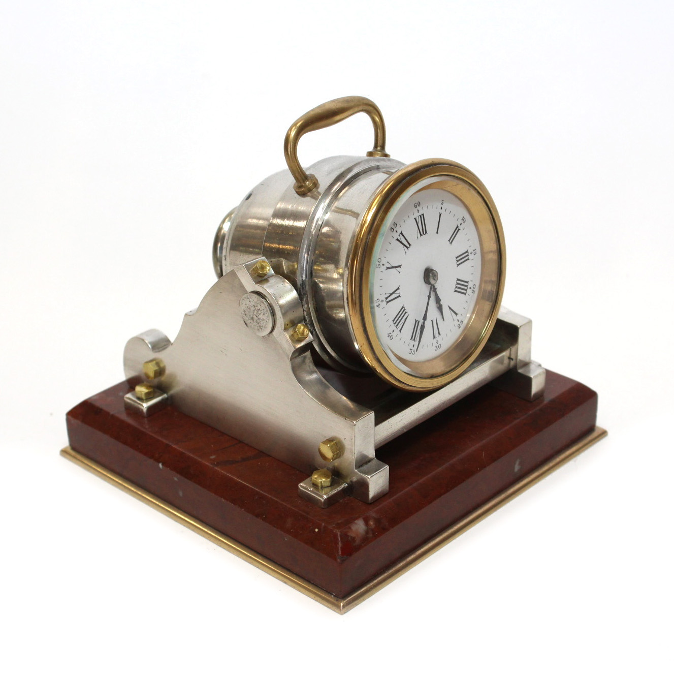 Mortar Clock from Guilmet's Industrial Series - Carlton Clocks