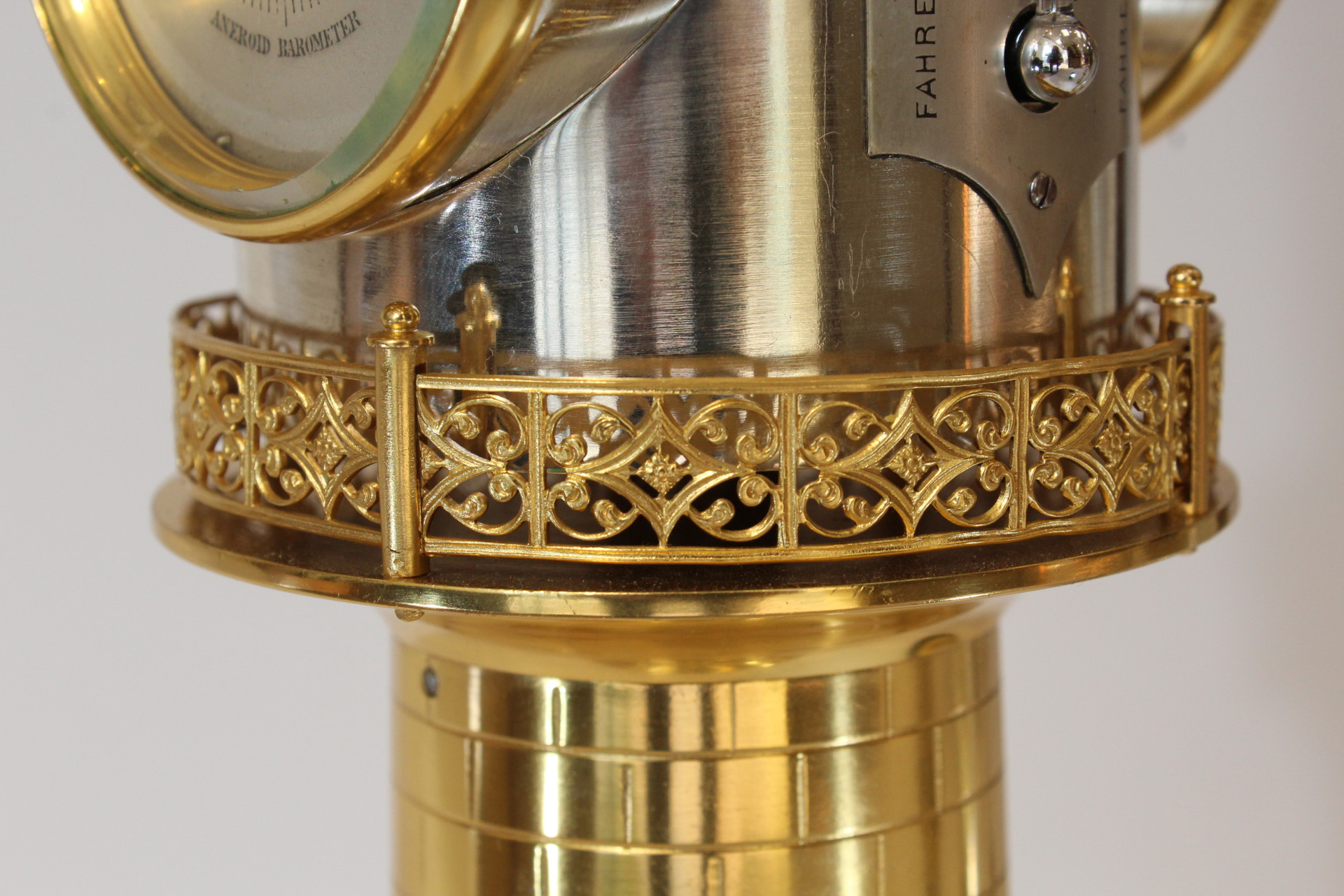 Guilmet Lighthouse Clock with automaton - Carlton Clocks