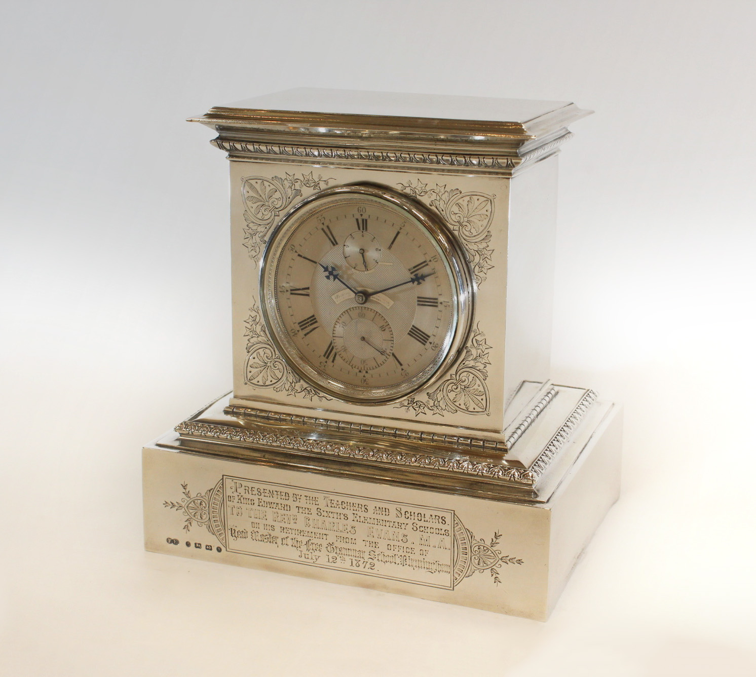 8-day mantel chronometer by Parkinson & Frodsham - Carlton Clocks
