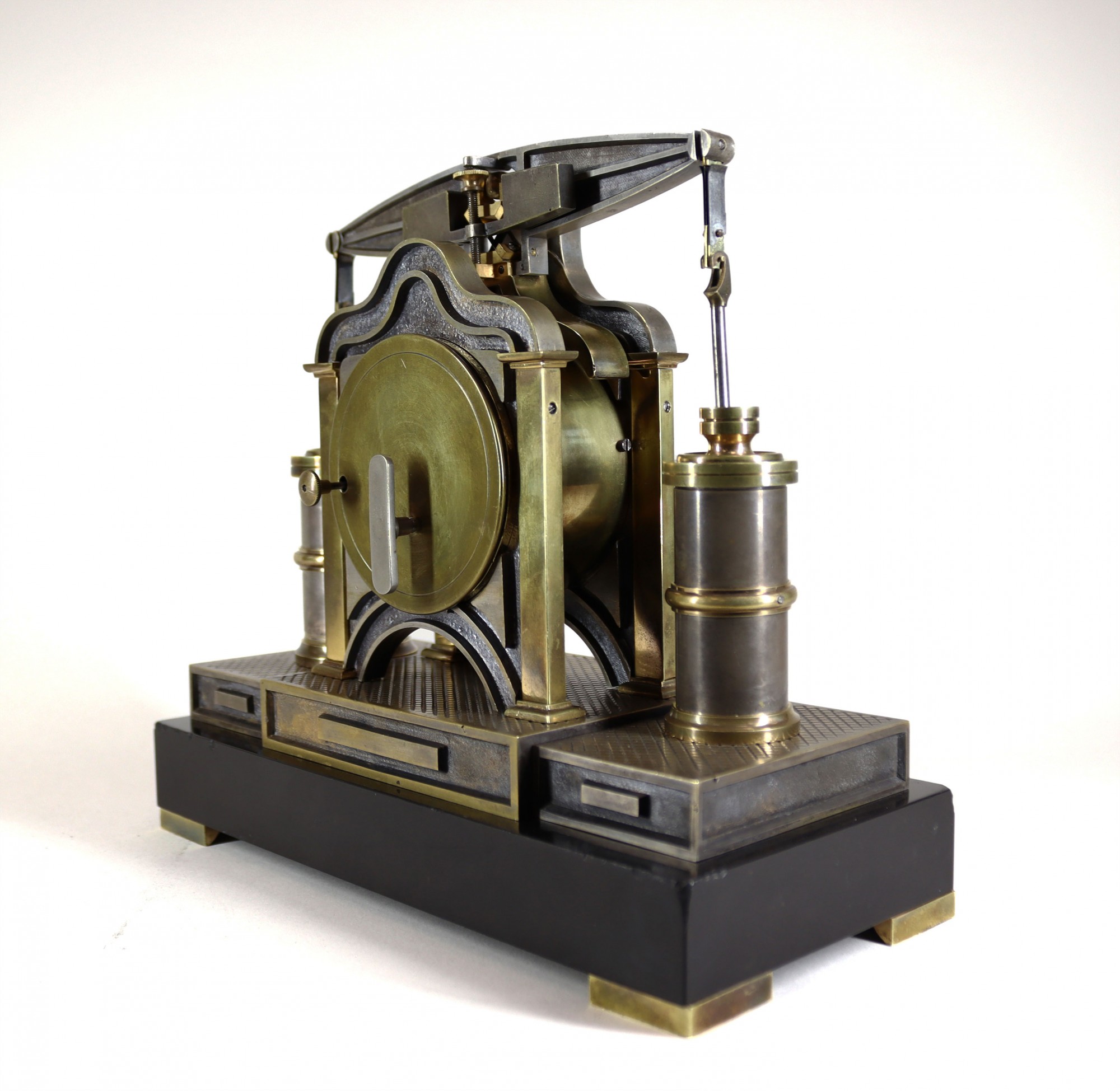 Beam Engine Automaton Clock by Guilmet, c.1880 - Carlton Clocks