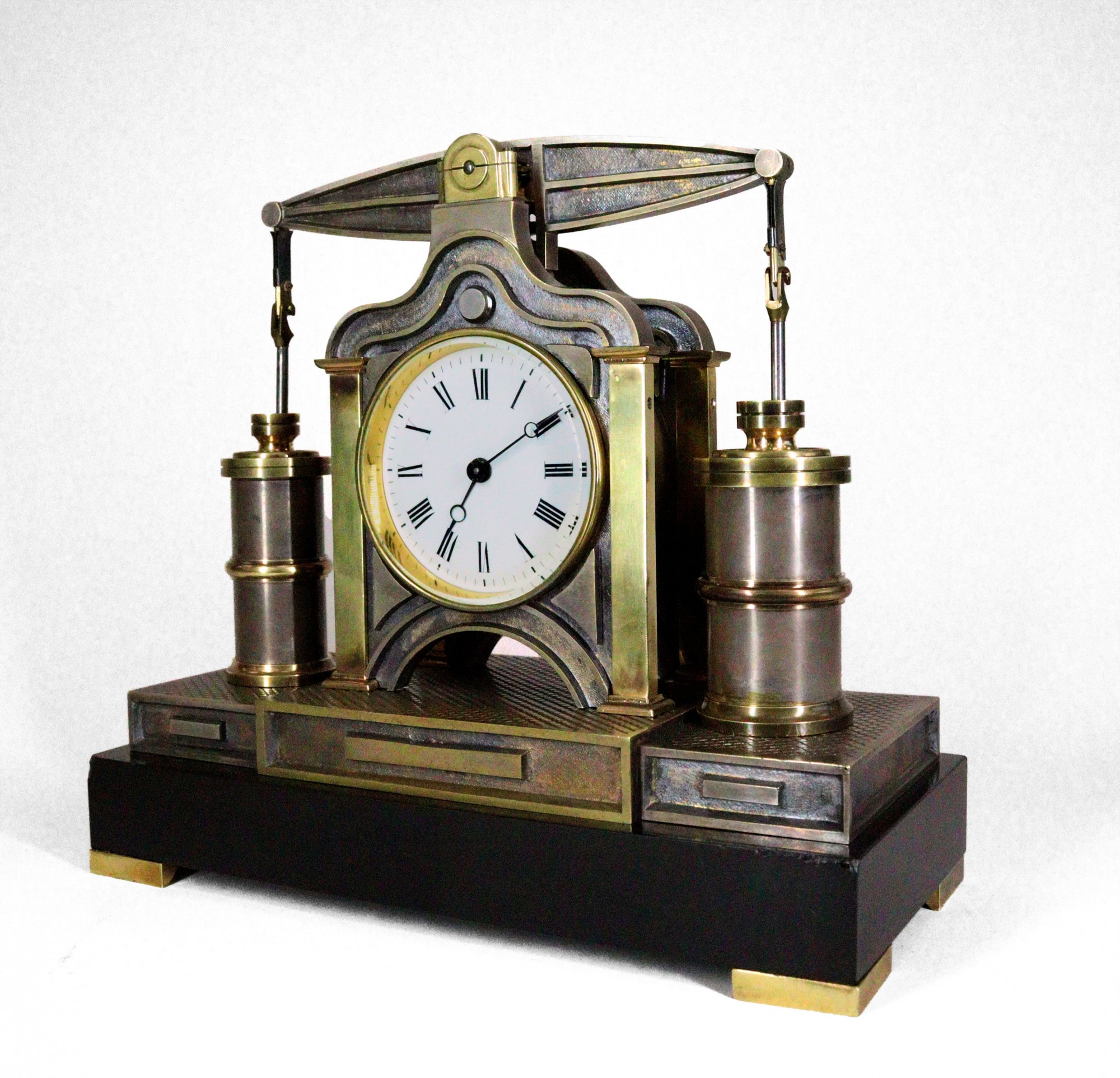 Beam Engine Automaton Clock by Guilmet, c.1880 - Carlton Clocks