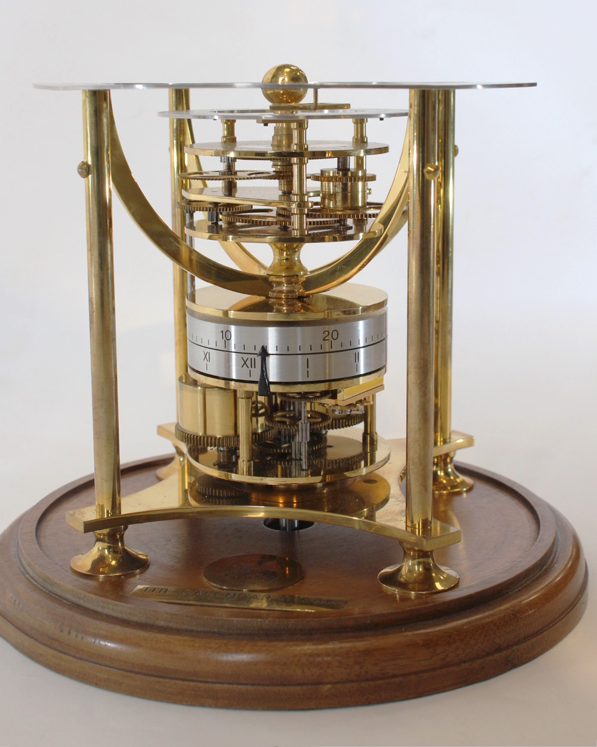 The Heritage Collection, "The Calendar Clock" - Carlton Clocks