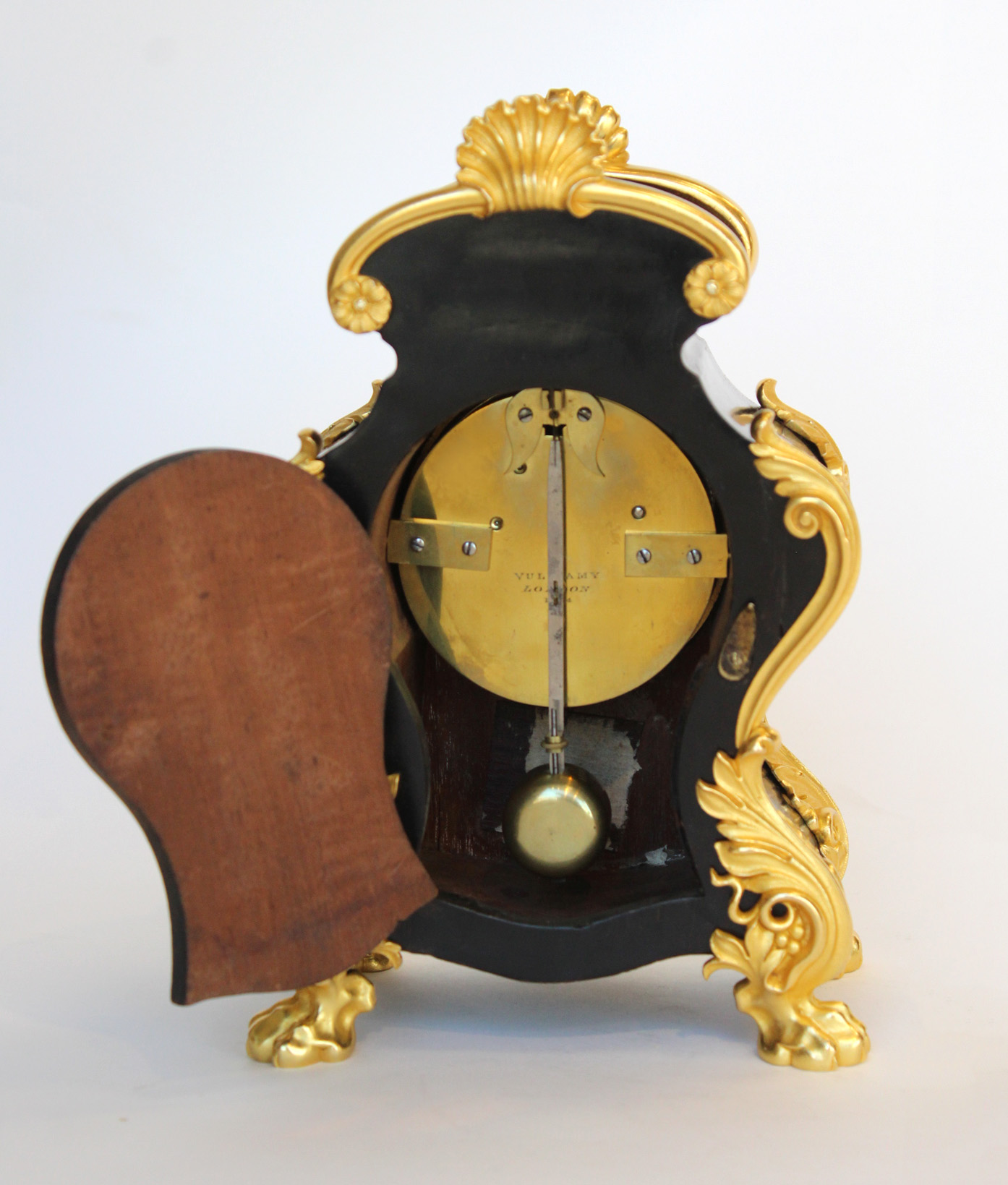 1850s Fusee Mantel Clock, Benjamin Lewis Vulliamy - Carlton Clocks
