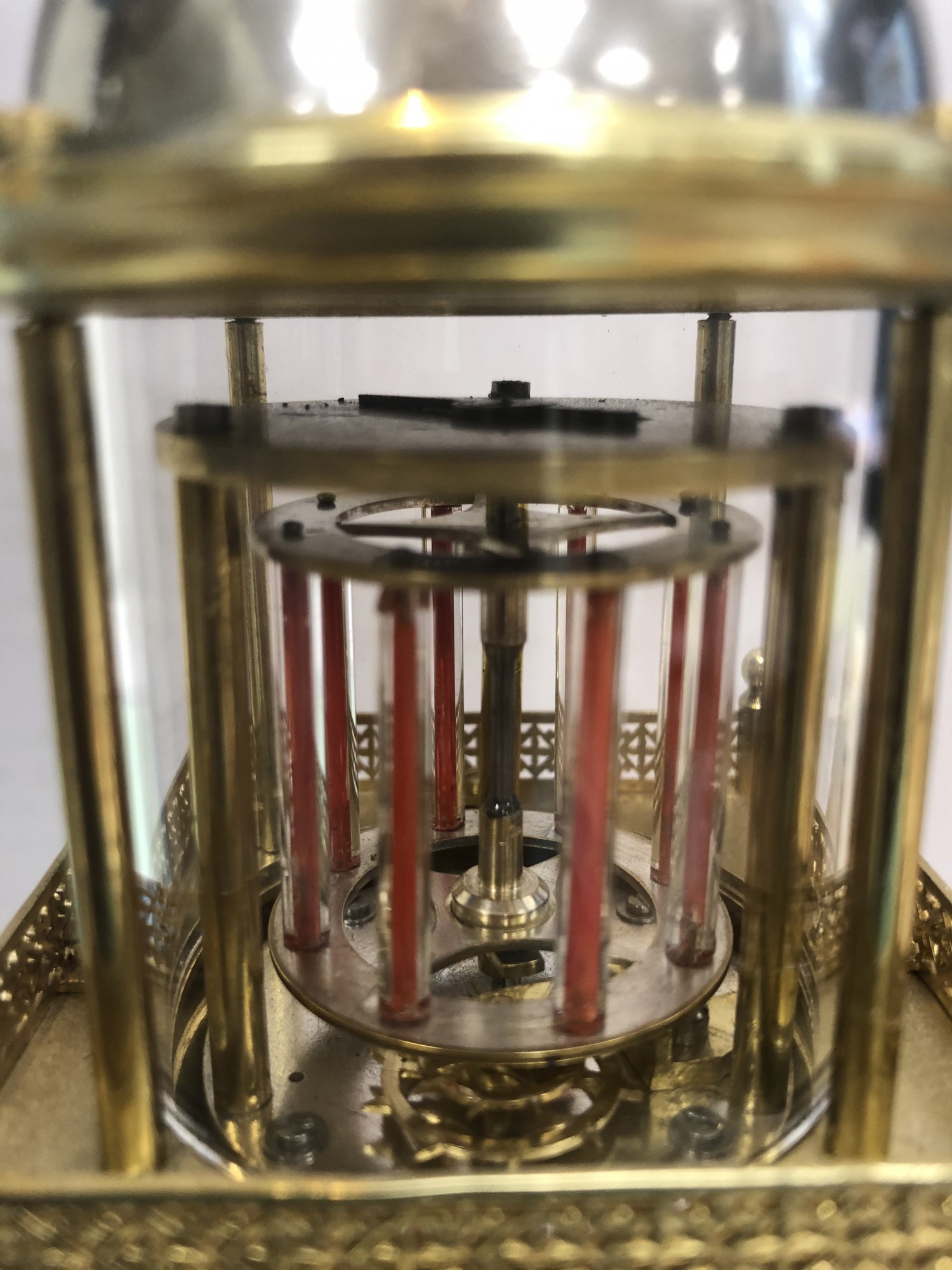 Guilmet Lighthouse Clock Automaton, Duplex escapement - Carlton Clocks