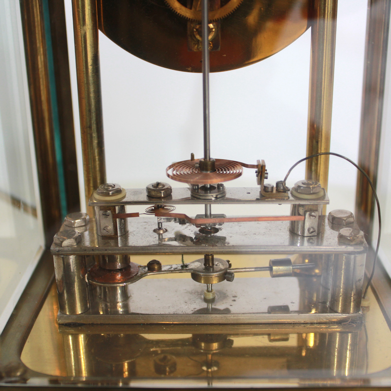Frank Holden electromagnetic Four-Glass clock, c.1925 - Carlton Clocks