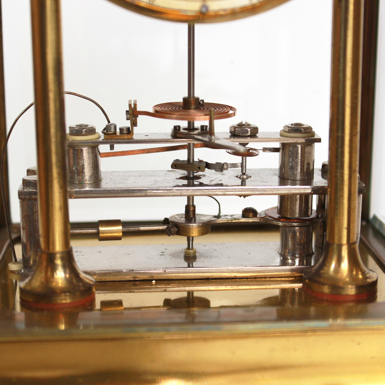 Frank Holden electromagnetic Four-Glass clock, c.1925 - Carlton Clocks