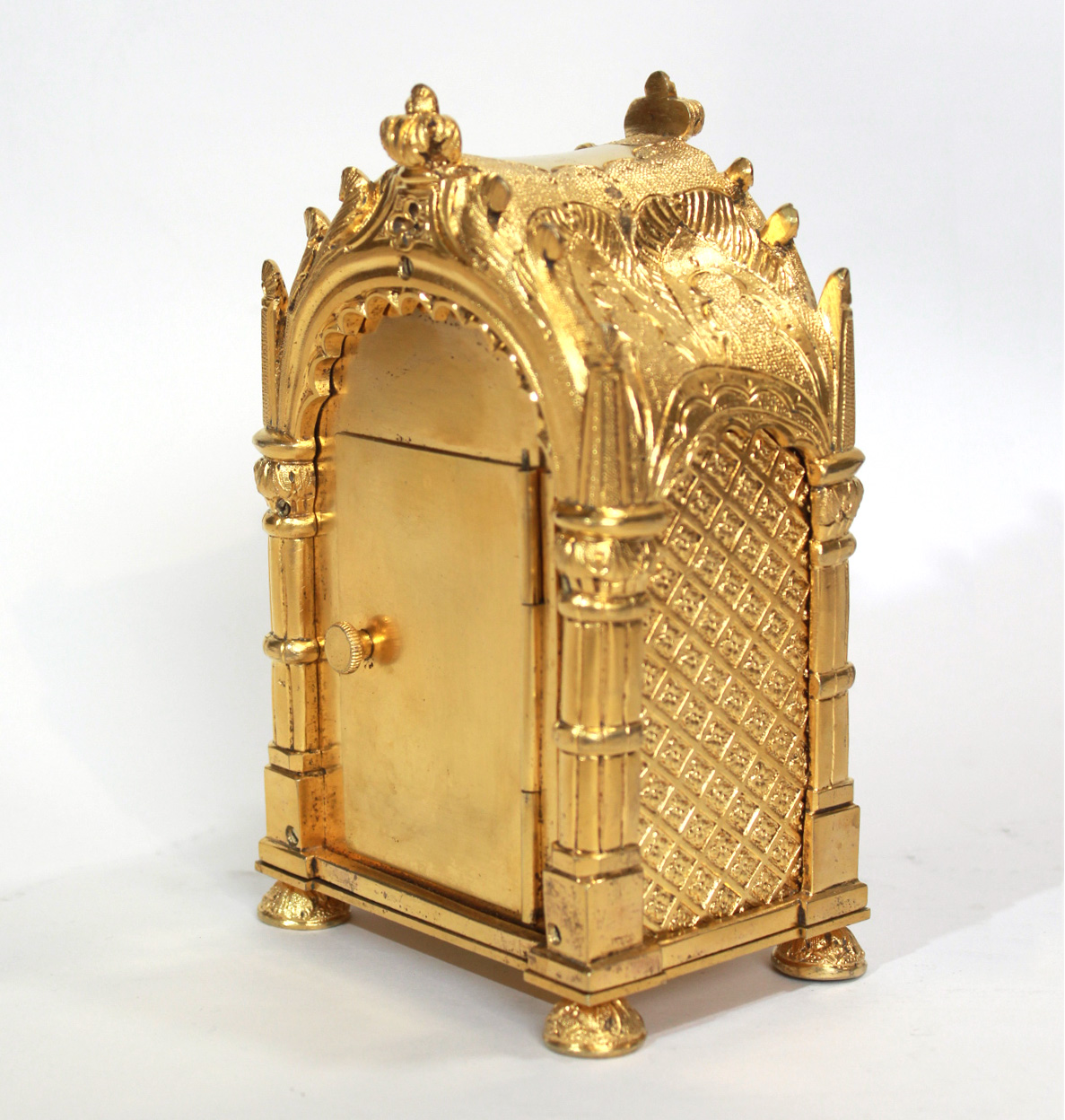 Miniature English mantel timepiece - Viner, London - Carlton Clocks