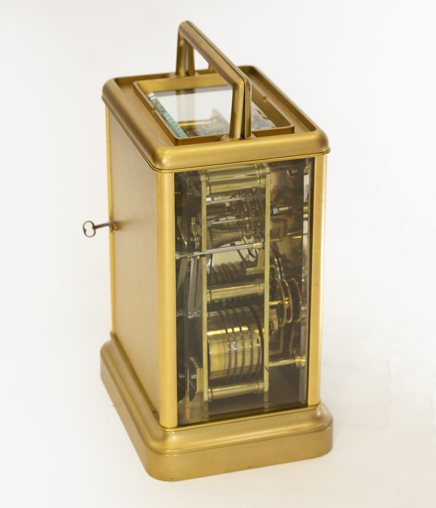 English fusee Giant Carriage Clock with Perpetual Calendar - Carlton Clocks