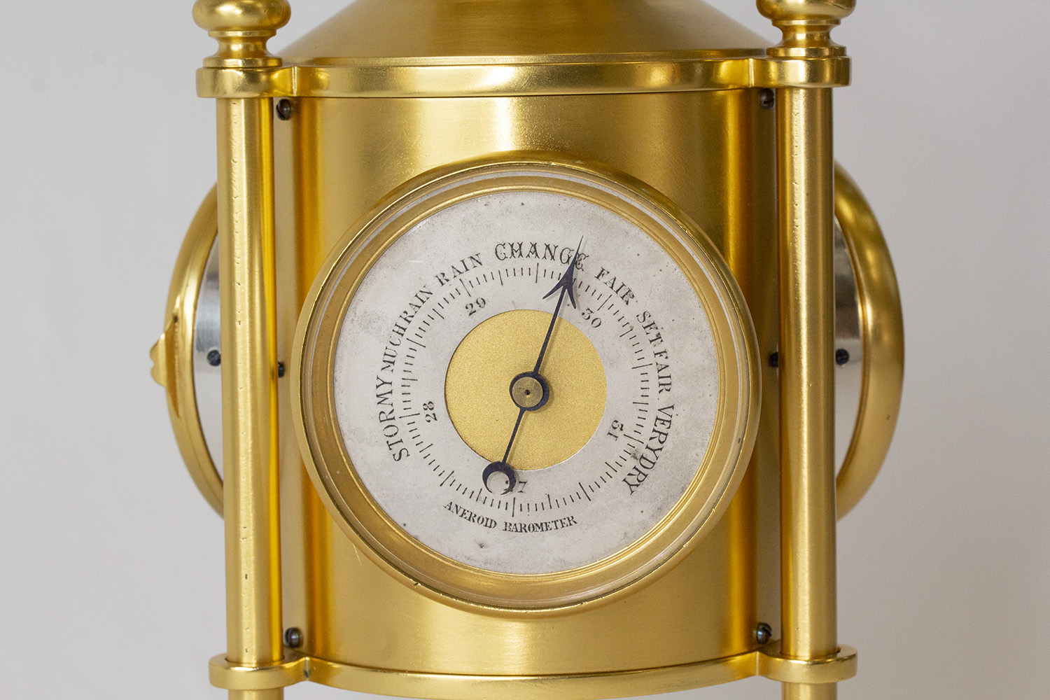 Davy Lamp Clock, Barometer, Thermometer by Guilmet - Carlton Clocks