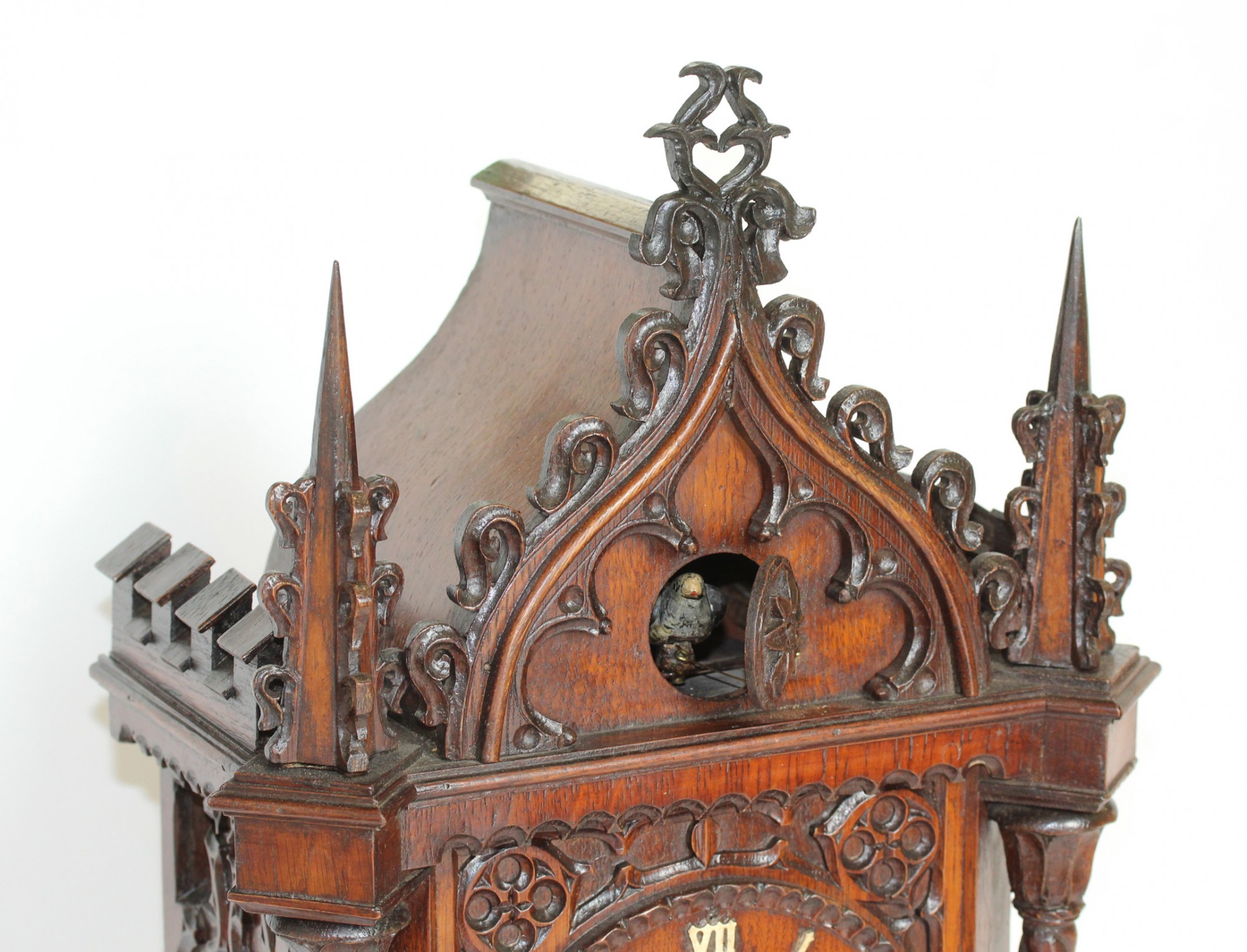1860s Beha Cuckoo Clock, Black Forest - Carlton Clocks