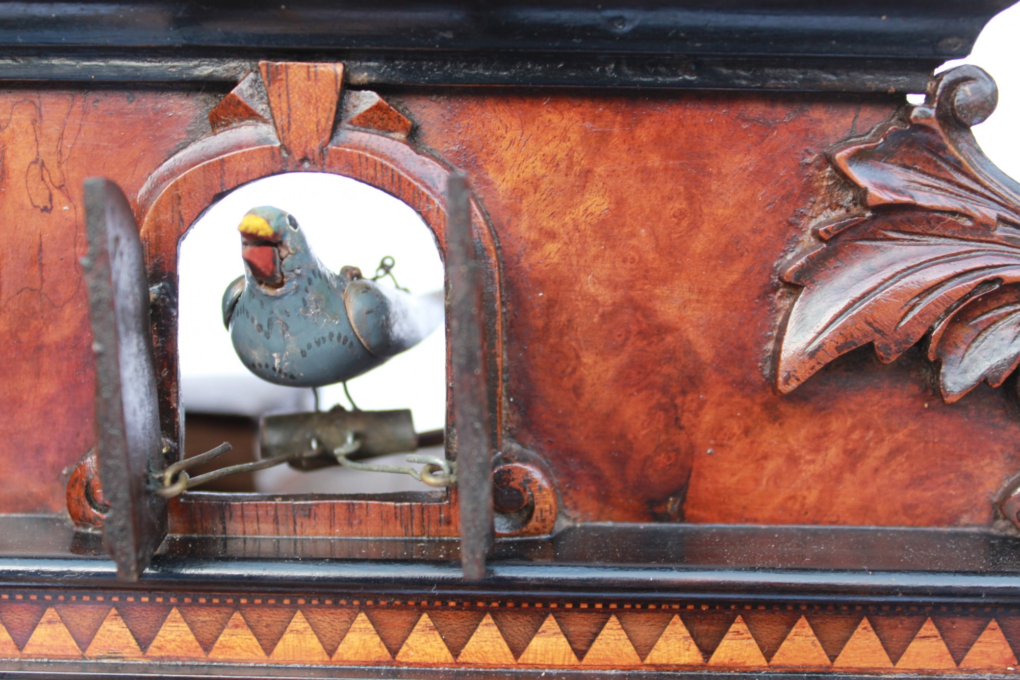 Beha double fusee Cuckoo Clock with Eagle mount - Carlton Clocks