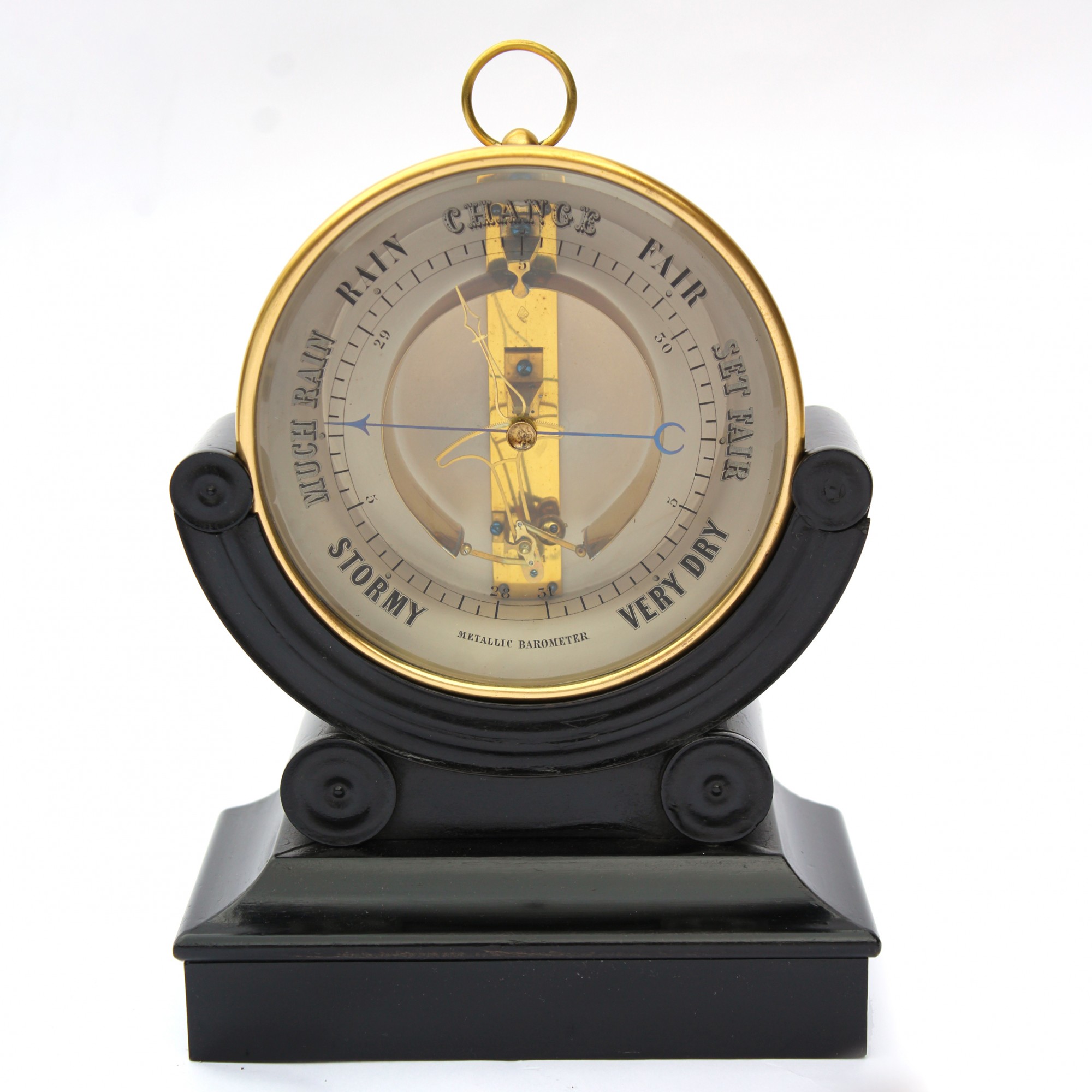 A Bourdon design aneroid barometer - Carlton Clocks