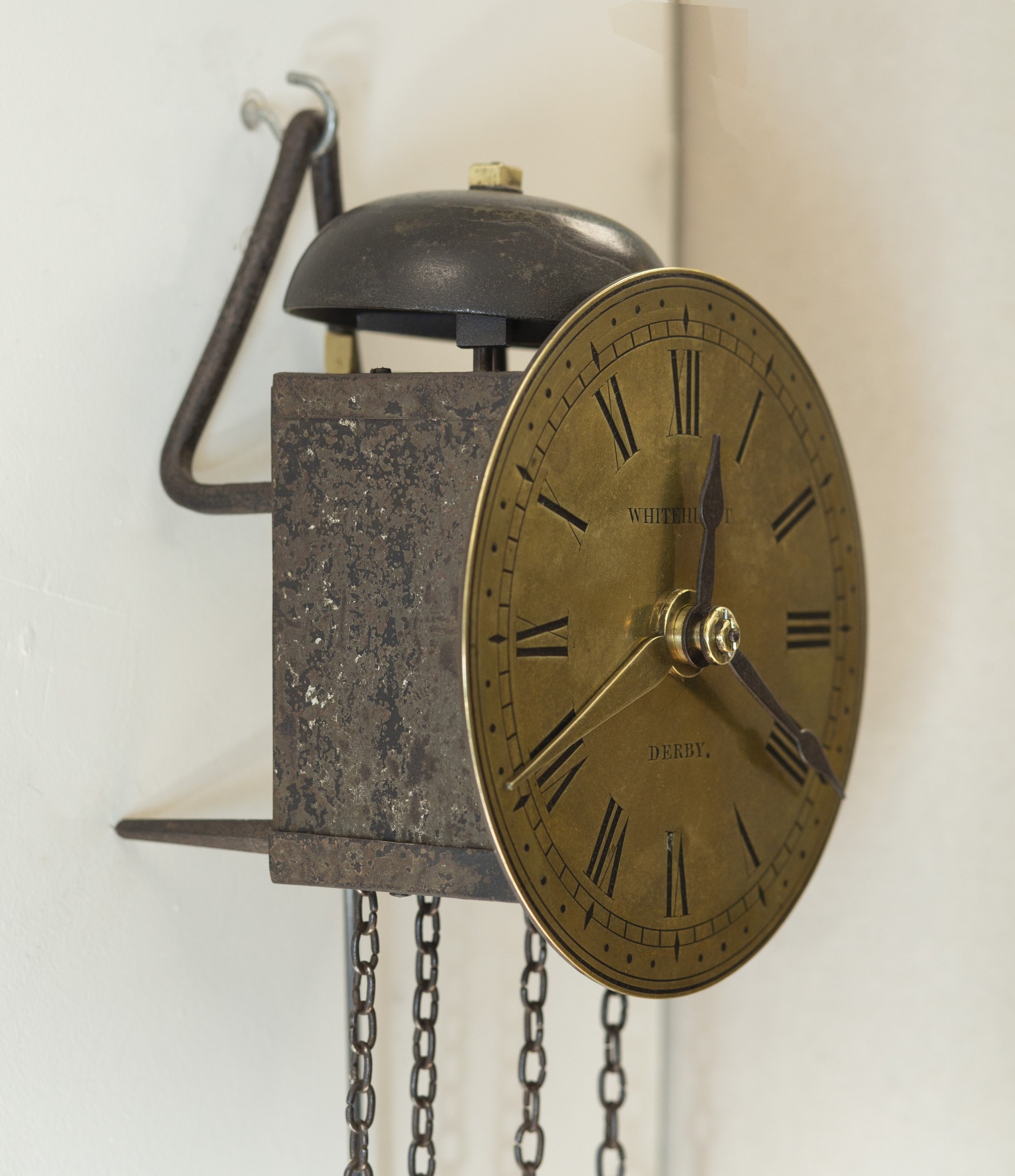 30-hour alarm wall clock - Whitehurst of Derby - Carlton Clocks