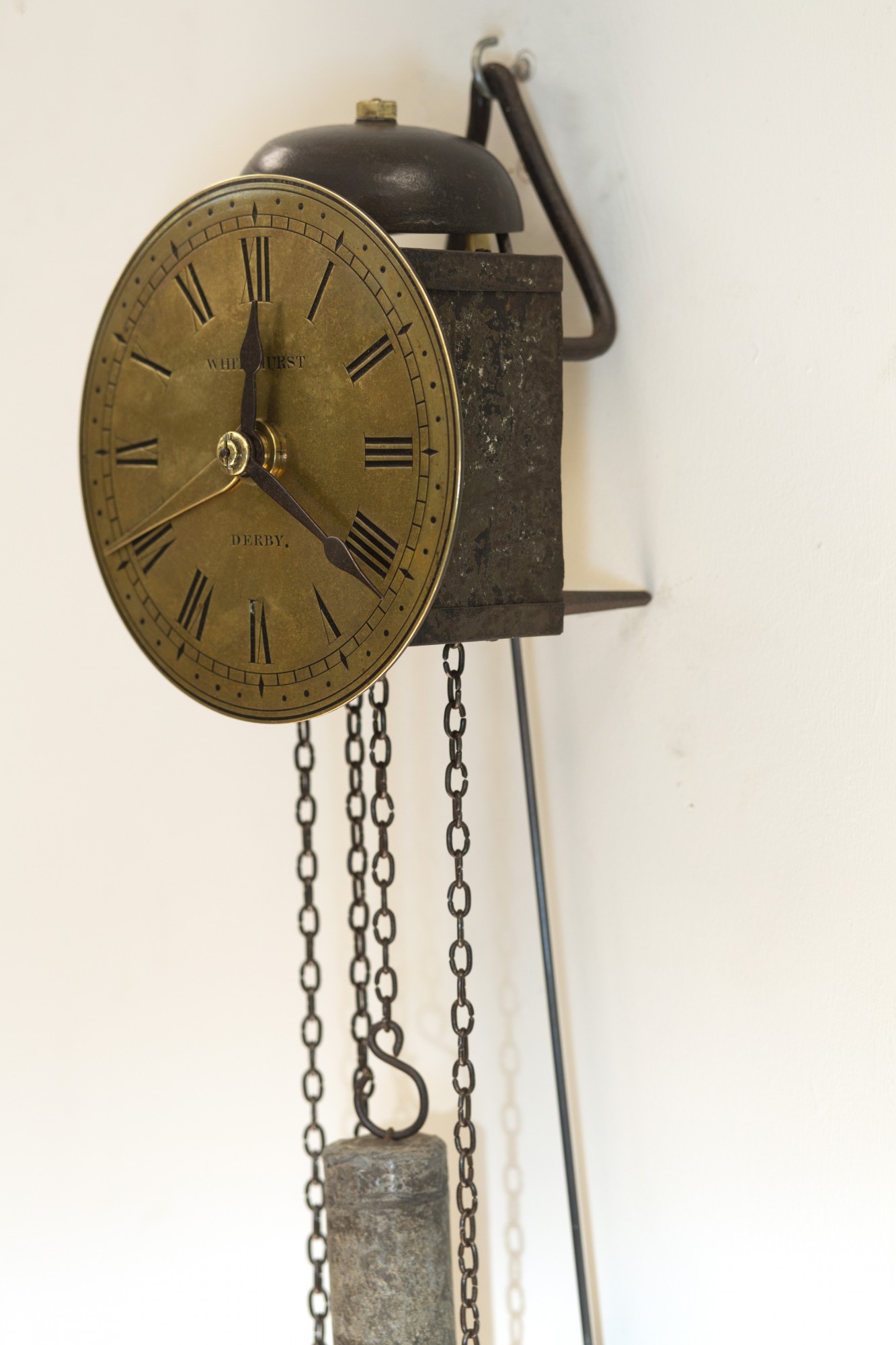 30-hour alarm wall clock - Whitehurst of Derby - Carlton Clocks