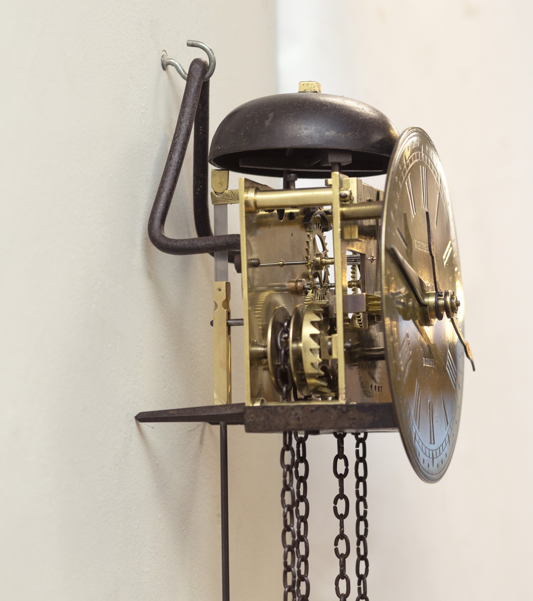 30-hour alarm wall clock - Whitehurst of Derby - Carlton Clocks