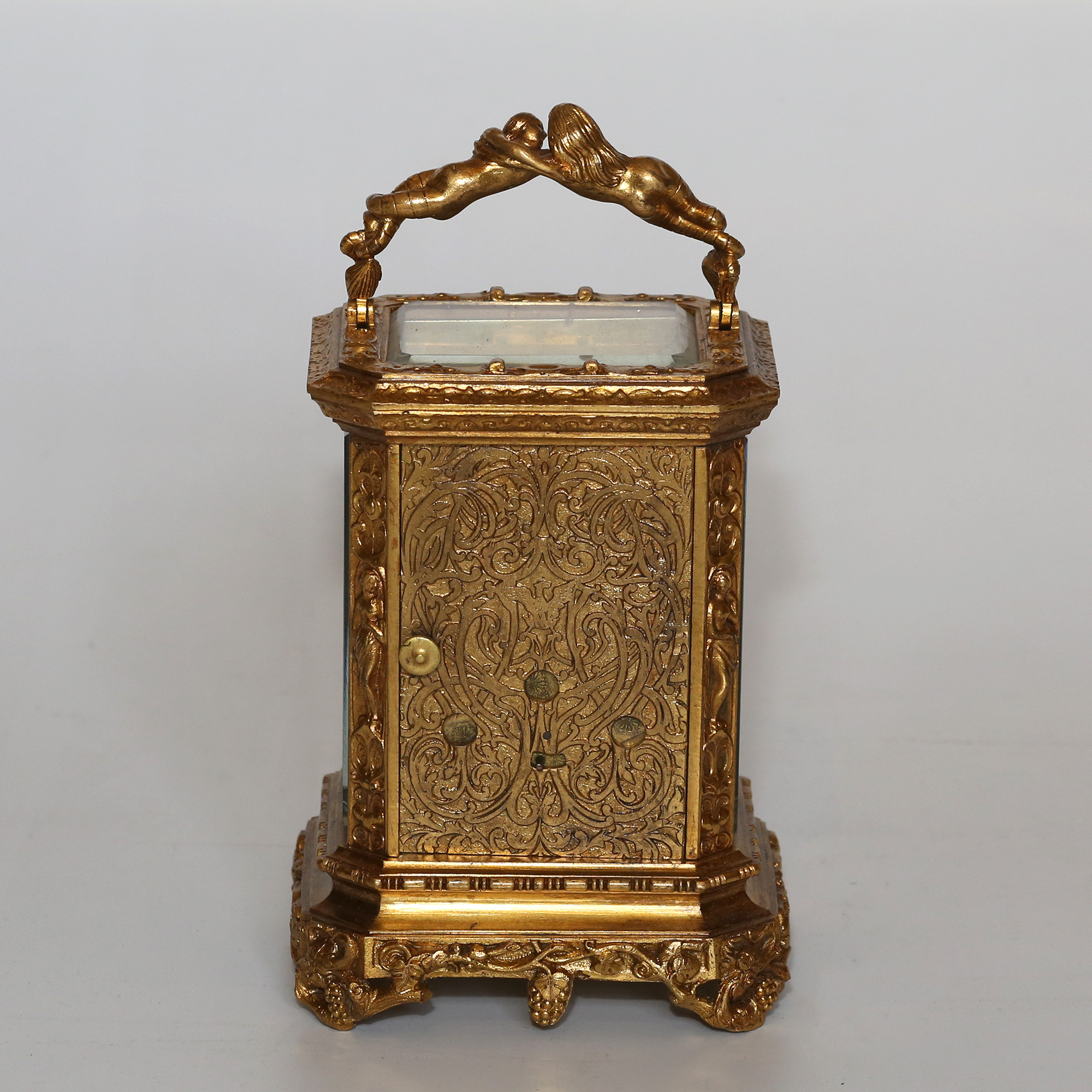Bolviller et Gontard Bell-striking Carriage Clock - Carlton Clocks