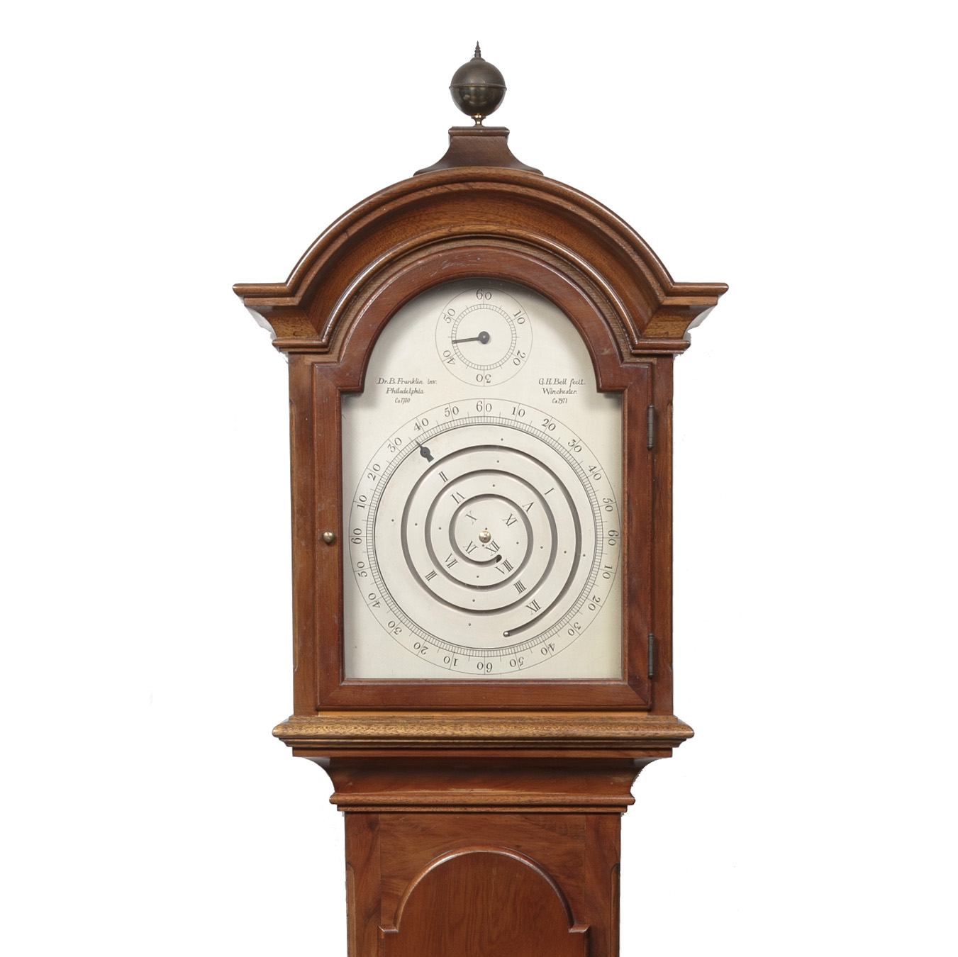 Dr. Franklin clock by Geoffrey Bell, Winchester, 1971 - Carlton Clocks