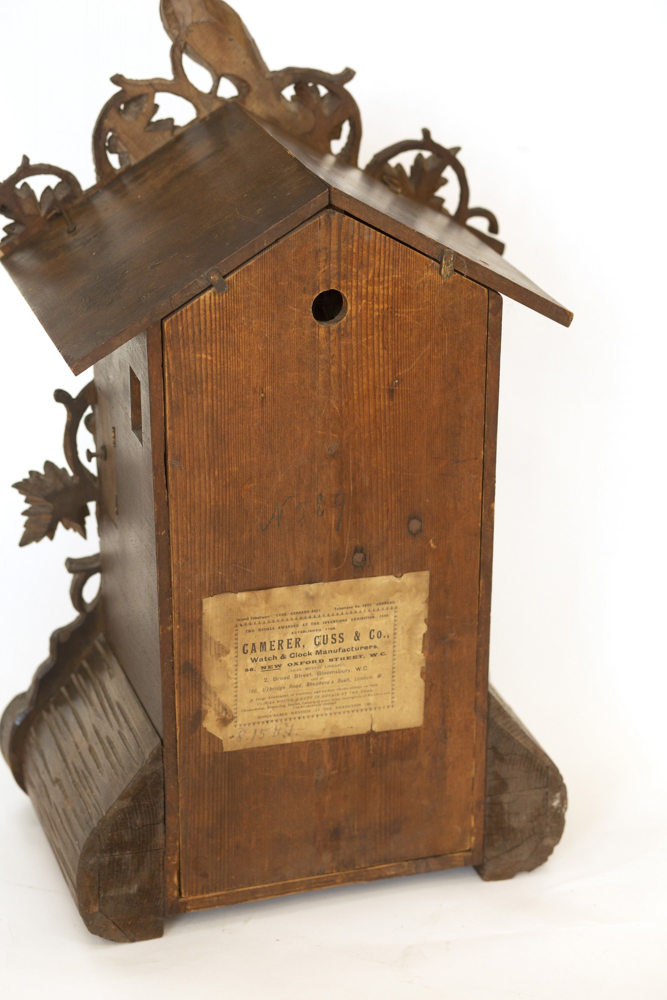 Beha Cuckoo Clock model 589 - Carlton Clocks