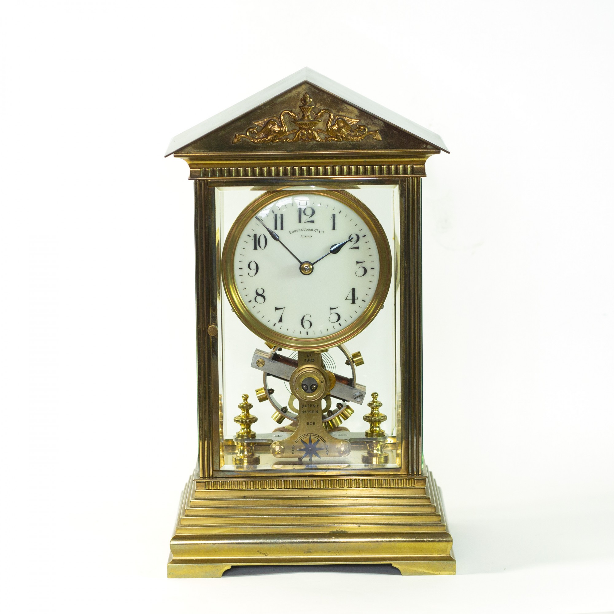 Architectural French Four-glass Clock, c.1860 - Carlton Clocks