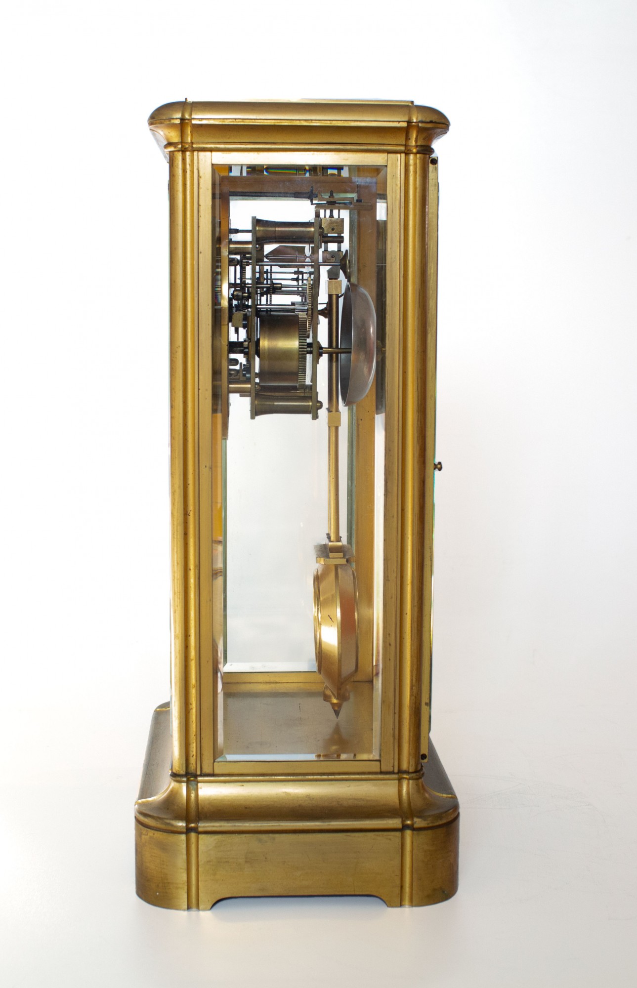 Large four-glass Mantel Regulator by Leroy & Fils - Carlton Clocks